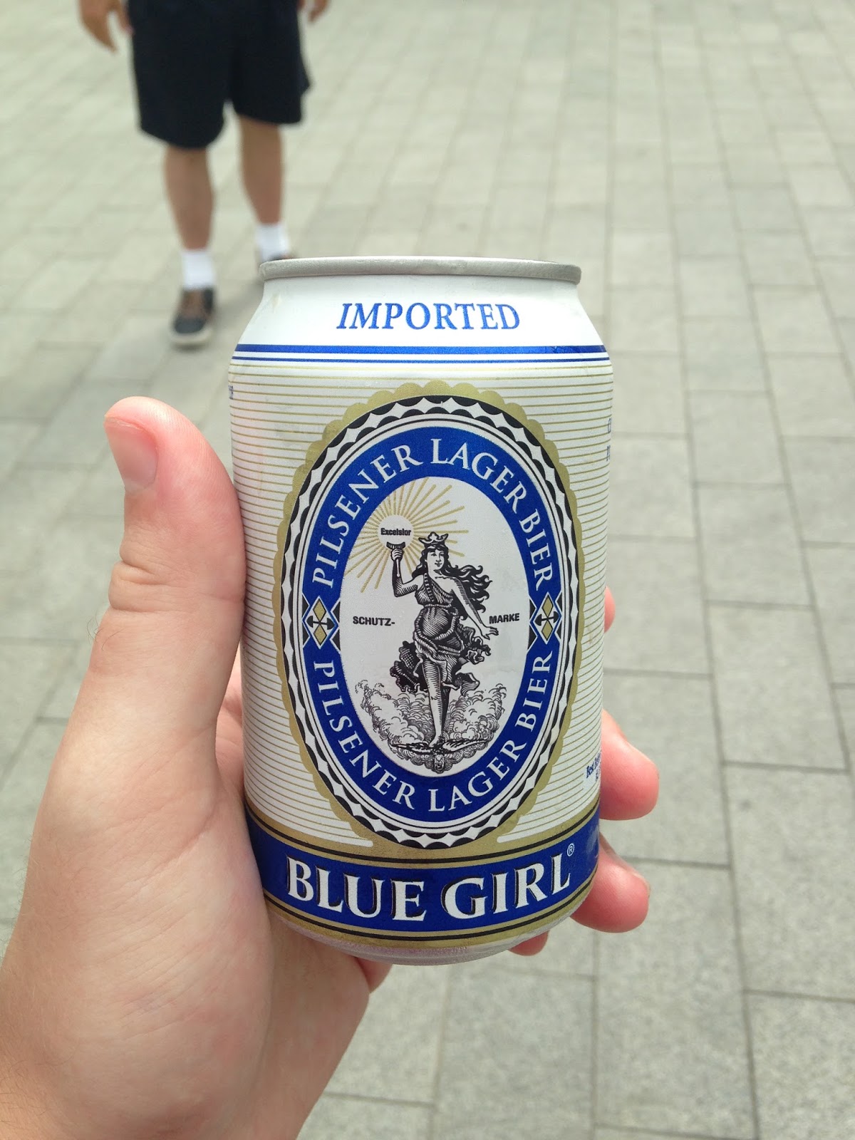 THE LAOWAI TIMES: Blue Girl Beer: Hong Kong's Iconic Brew