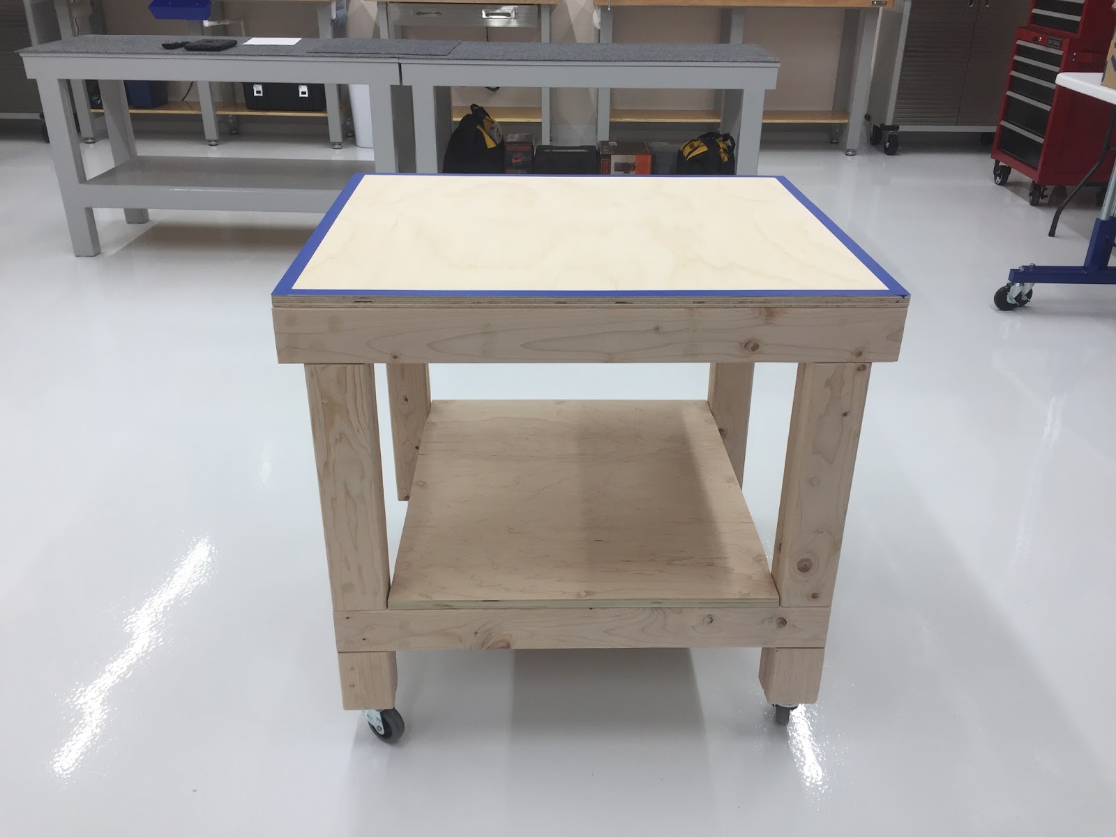 Kevin's RV-14A Project: Rolling Work Bench