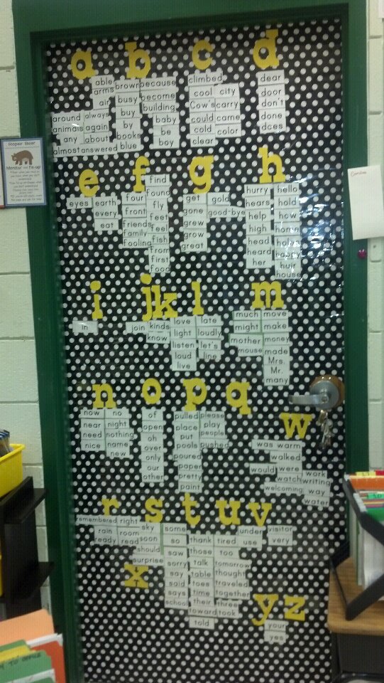 Run! Miss Nelson's Got the Camera: Interactive Word Walls