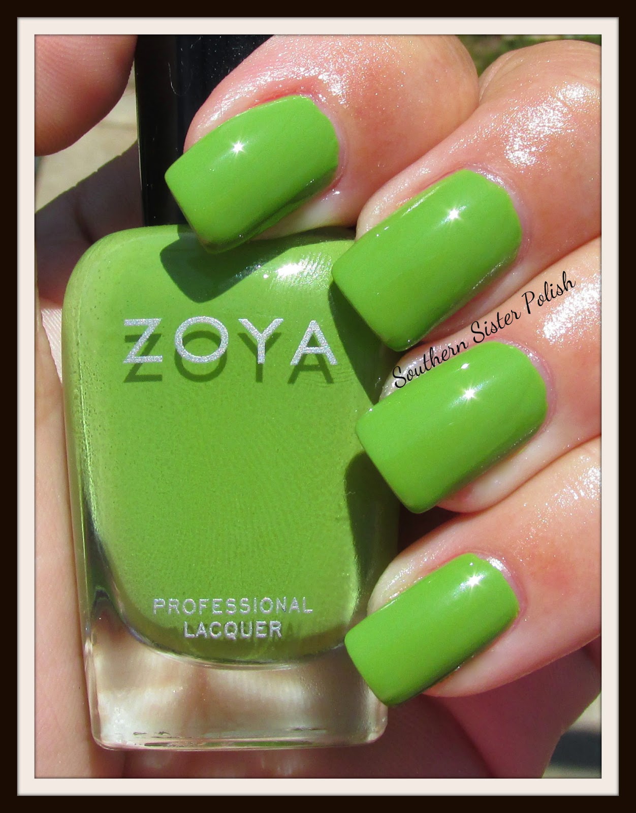Southern Sister Polish: Zoya Tickled Collection Swatch and Review