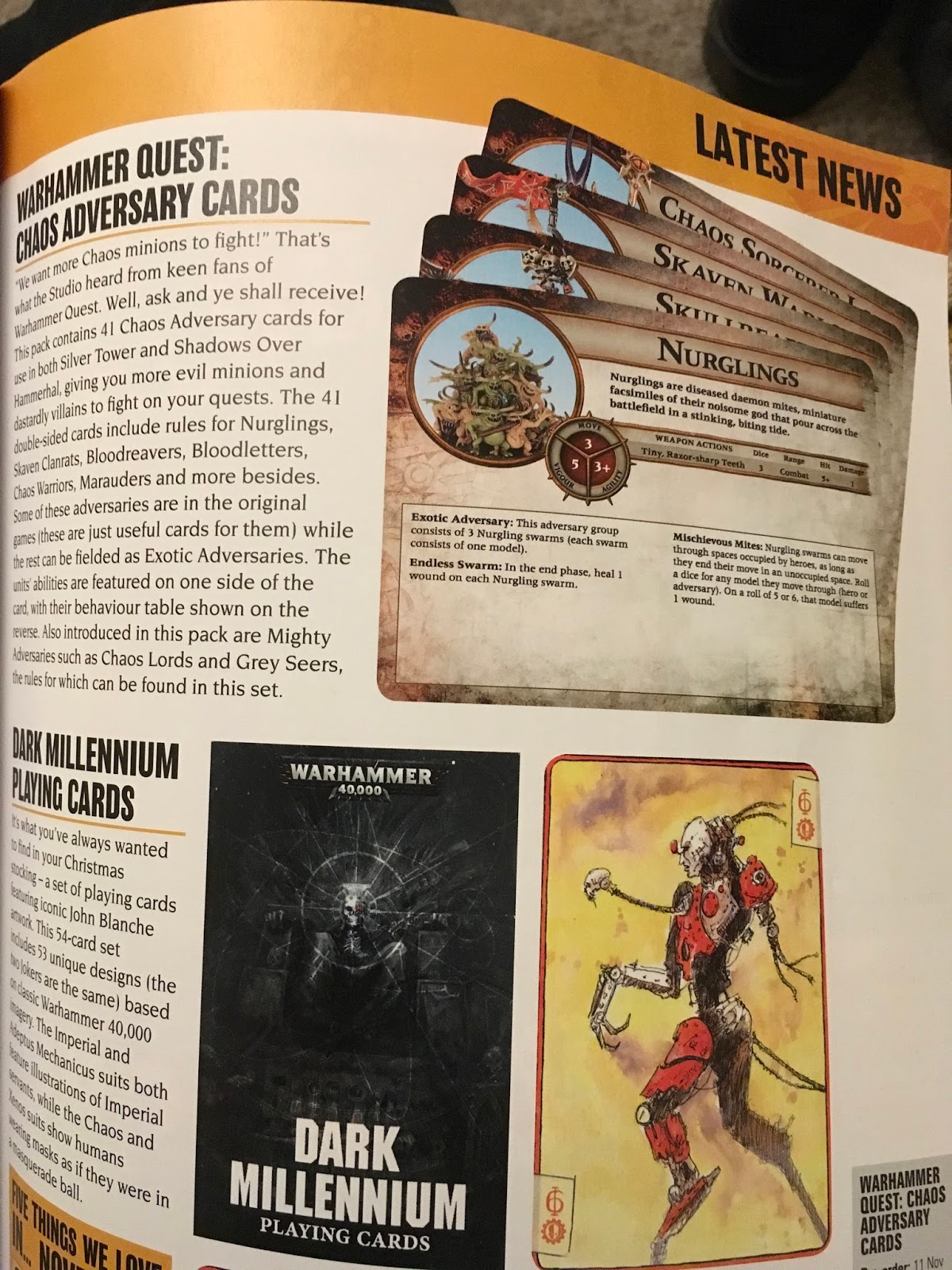 New Monster Cards for Warhammer Quest Coming This Month - Faeit 212