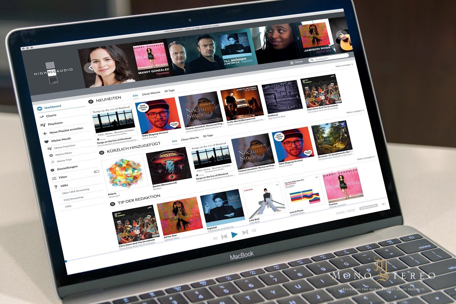 NEW HIGHRESAUDIO STREAMING BY SUBSCRIPTION – Ultimate High-Fidelity