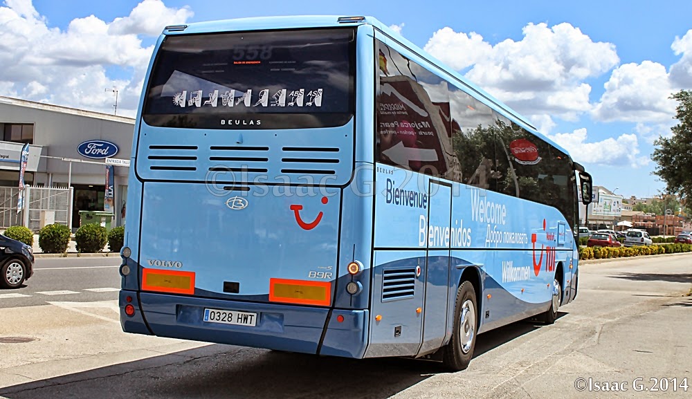 Camiones y Autobuses en Baleares: Nº558 Beulas Spica-Volvo