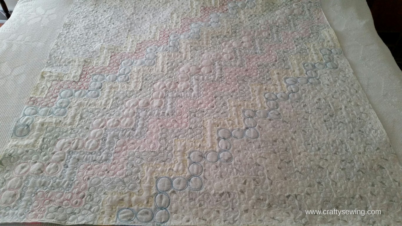 Crafty Sewing & Quilting: Getting Up Close With My Quilting - Double ...