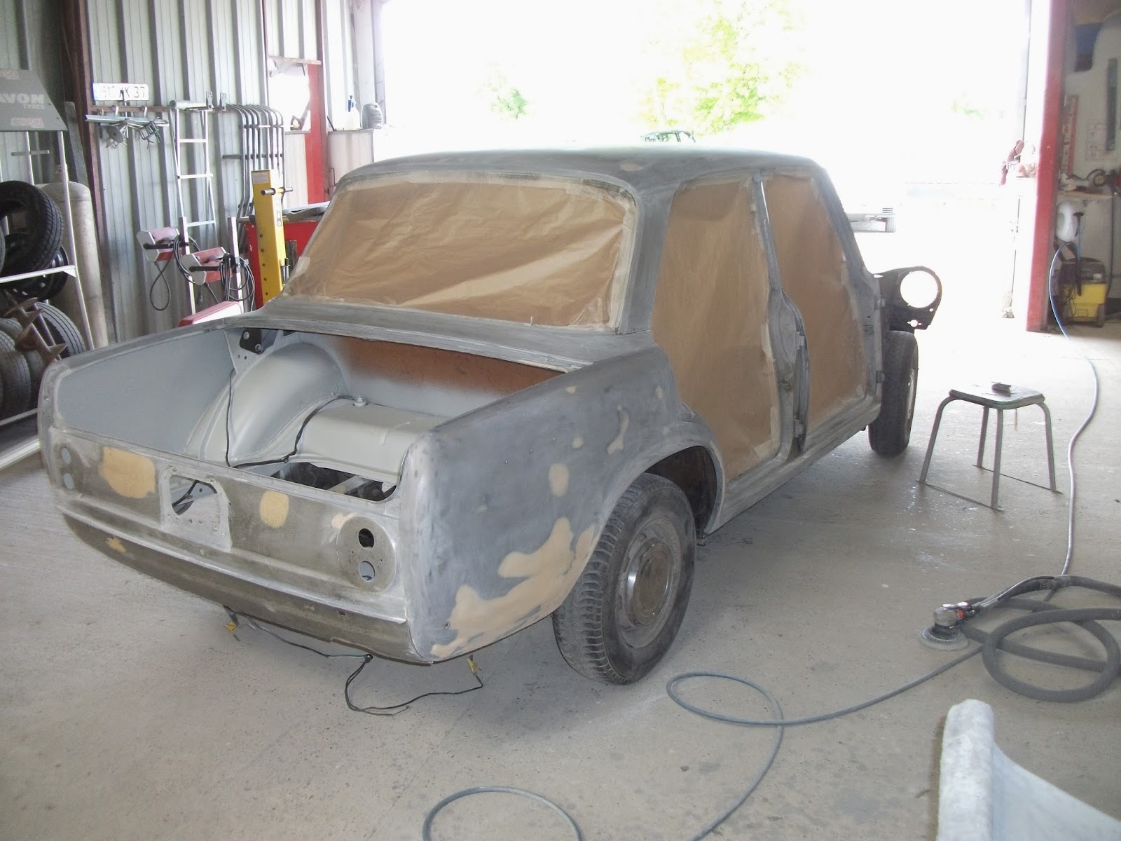 Ma Simca 1300: La restauration de ma simca 1300 de 1965