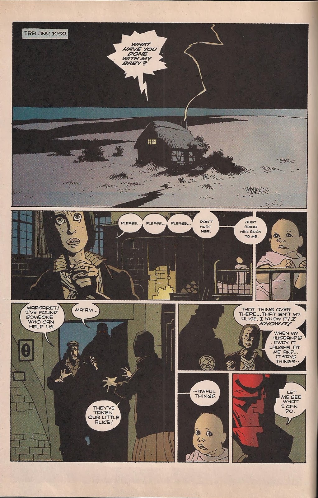 The Cryptic Corridor: Hellboy - "The Corpse" by Mike Mignola