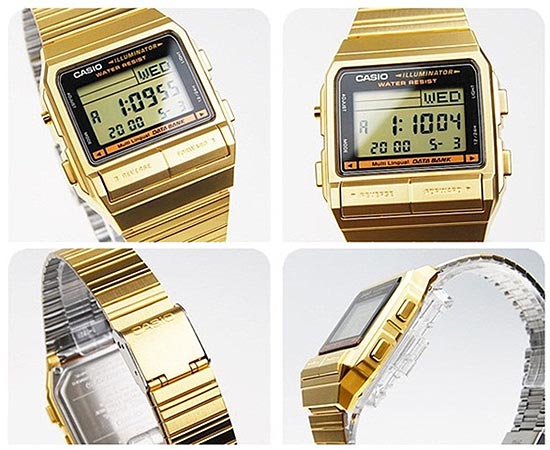 Jual Jam Tangan Casio Original: DB-380G-1D Gold (Rp.550.000)