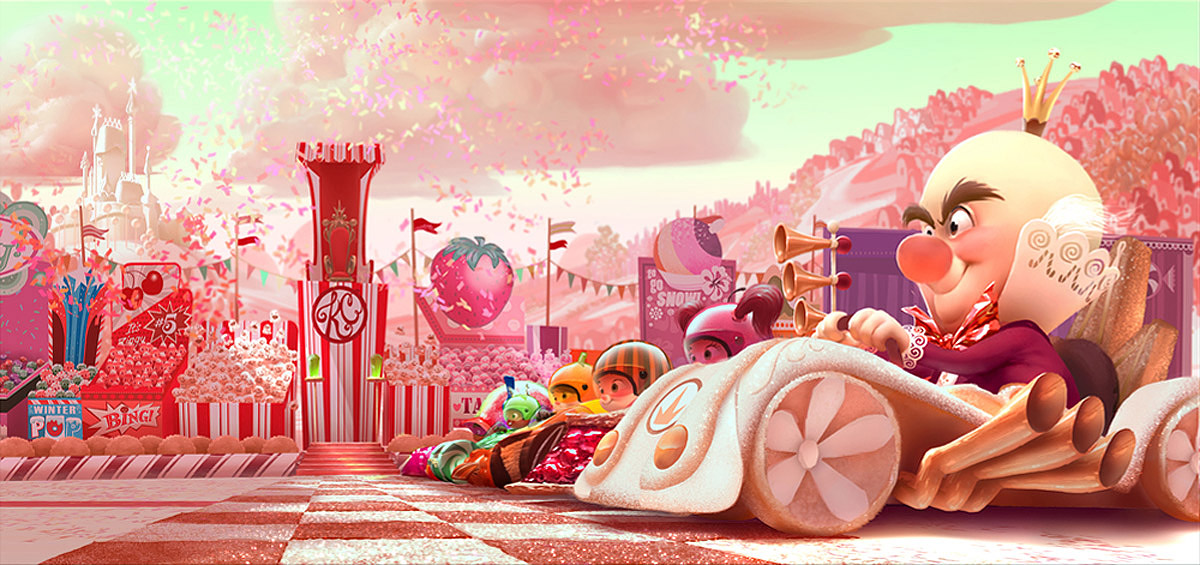 Living Lines Library: Wreck-It Ralph (2012) - Color Keys