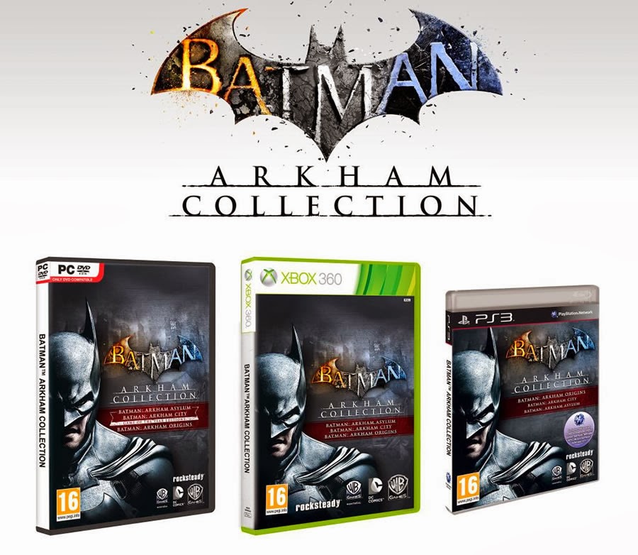 Vem aí "Batman: Arkham Collection"!!!