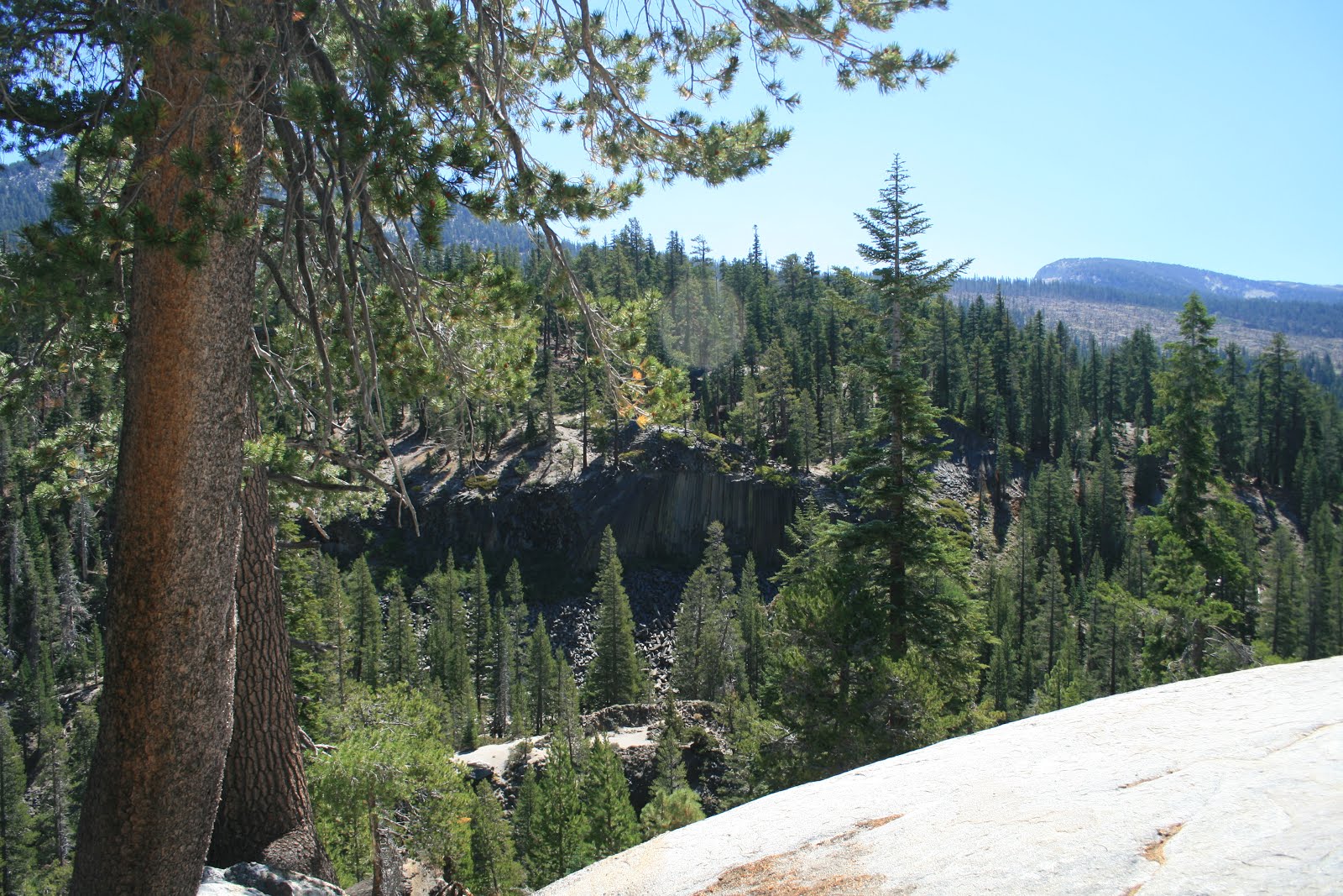the wind in the trees: Devil's Postpile/Rainbow Falls