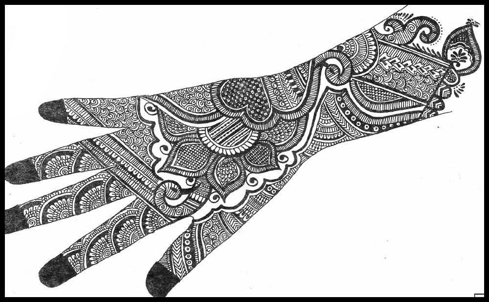 Mehndi Design: Latest Mehndi Design Sketch for Ladies