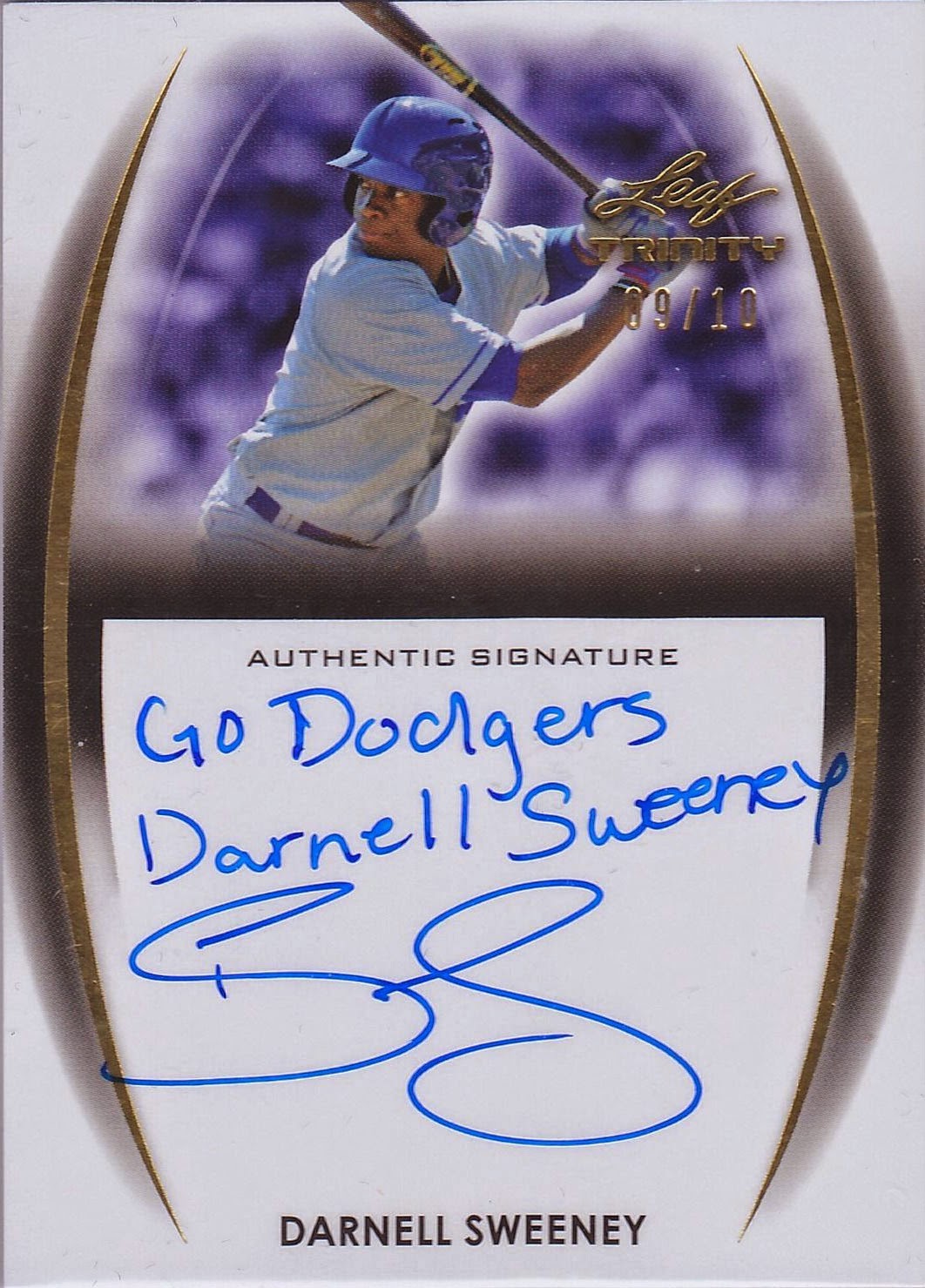 Dodgers Blue Heaven: 2014 Leaf Trinity - The Dodger Cards