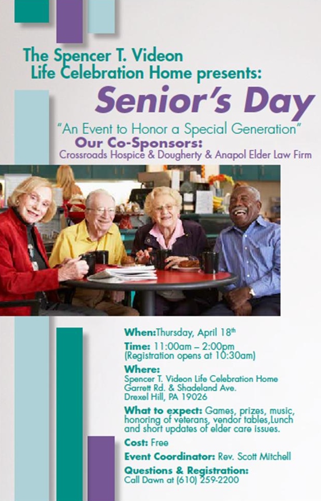 Life Celebration Benefits: Delaware County Seniors...Save the Date ...