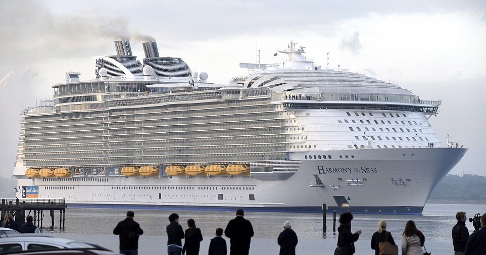 Inside the World's biggest Cruise Ship 'Harmony of the Sea'