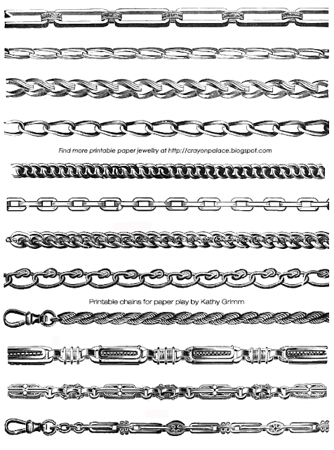 Crayon Palace: Printable Paper Chains