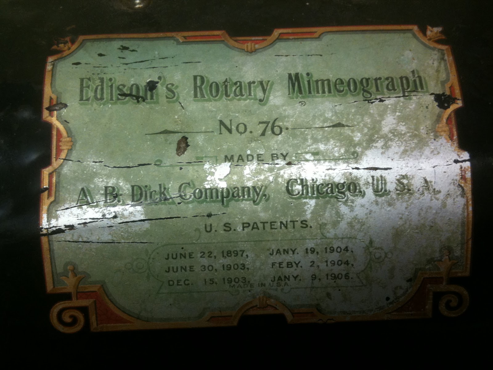 Retro Educational Technology: Mimeograph Machines