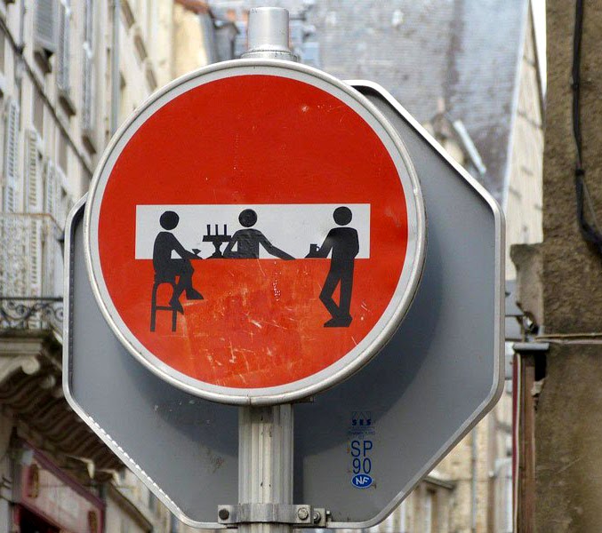 Just A Car Guy: making street art from street signs... very clever and ...