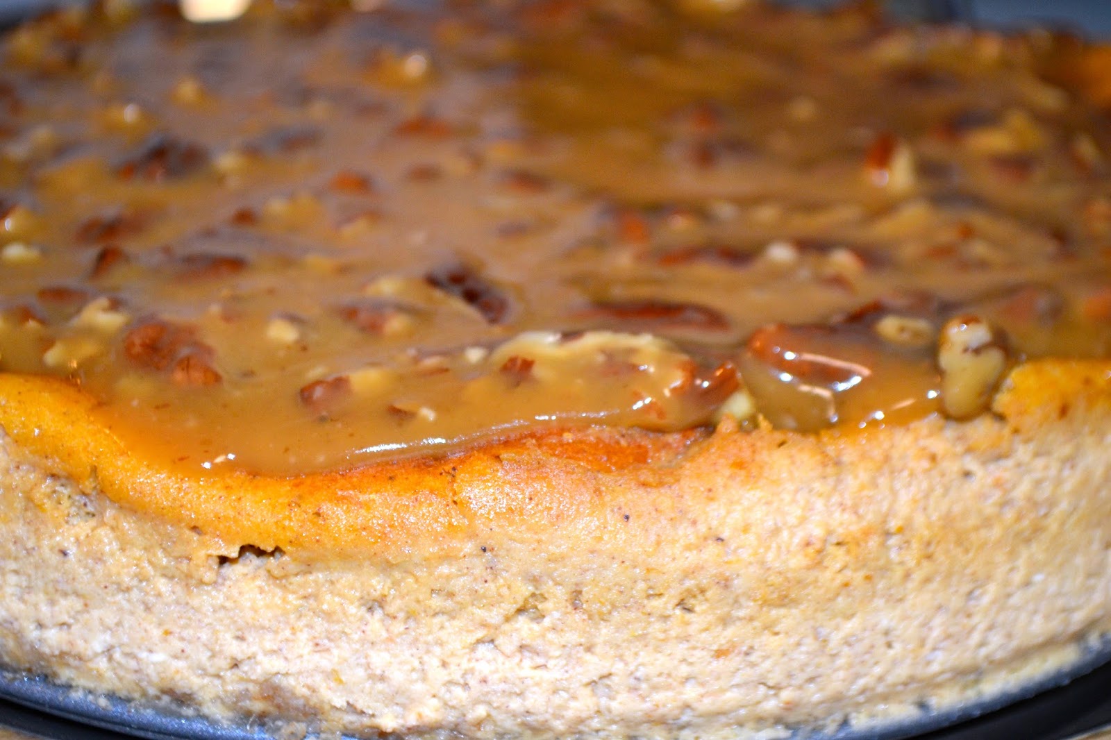 A Taste of Alaska: Pumpkin Cheesecake with Praline Topping