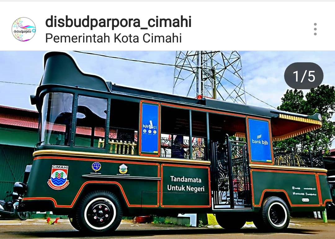 Bus Wisata Sakoci atau Saba Kota Cimahi ~ Cimahi Cyber City
