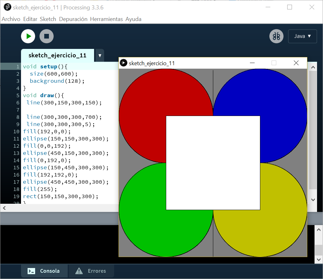 El blog de InMaTec: EJERCICIOS PROCESSING de 3º eso