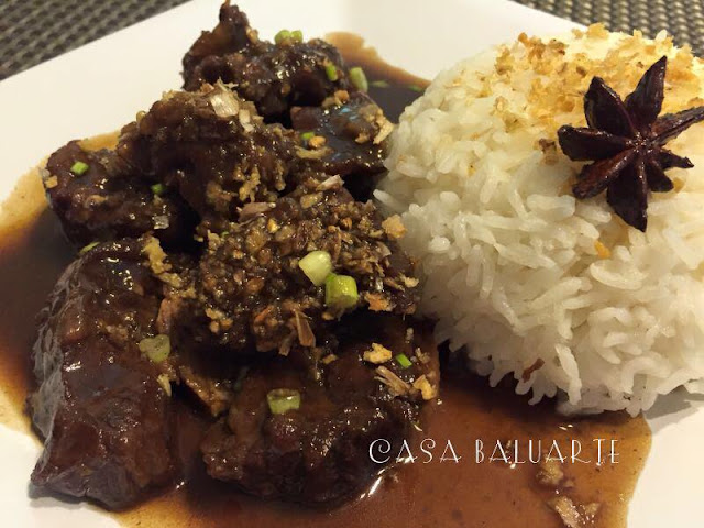 BEEF PARES RECIPE