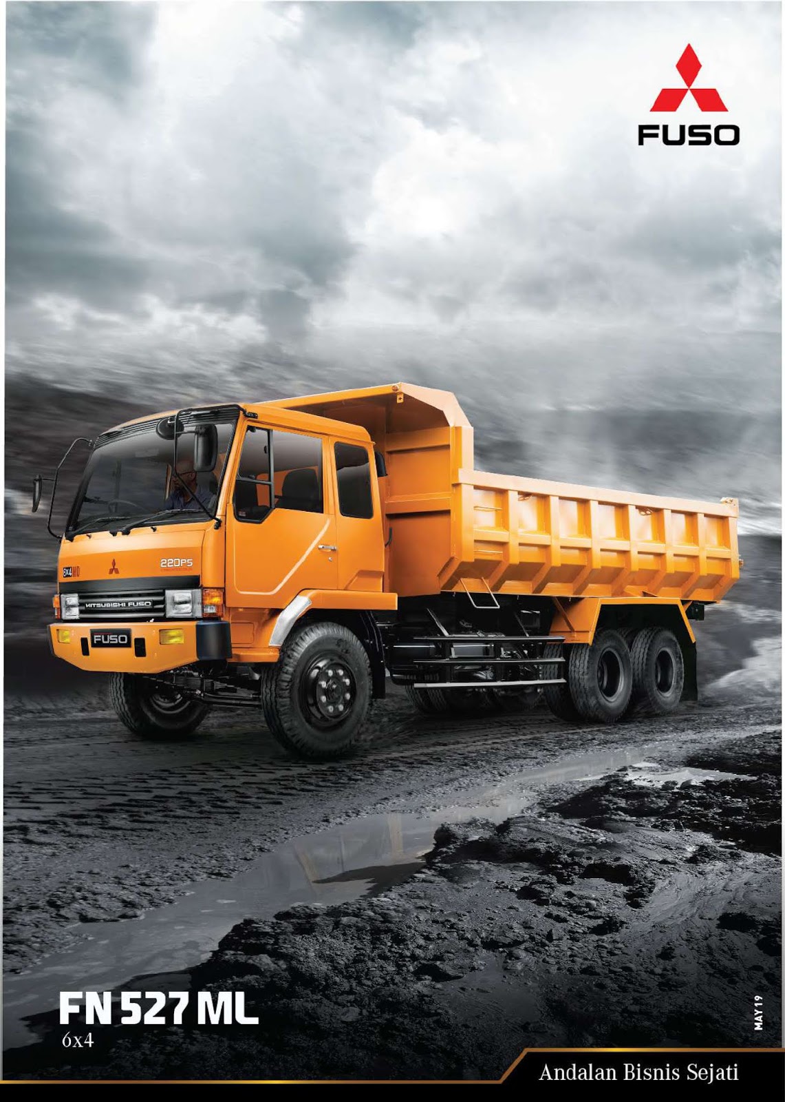 Mitsubishi Fuso FN 527 ML - 220 PS - 6x4 >> Dealer Mobil Mitsubishi