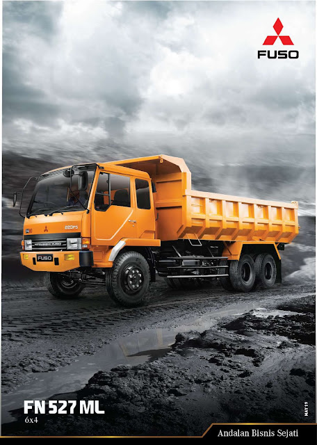 Mitsubishi Fuso FN 527 ML - 220 PS - 6x4 >> Hp / WA : 0821.1385.1389