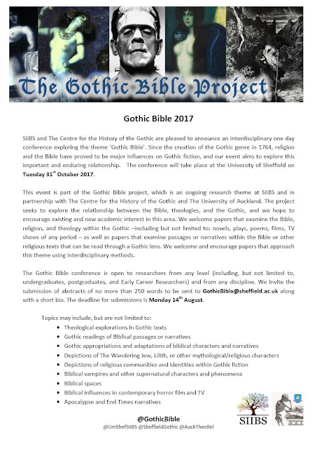 Sheffield Gothic : Gothic Bible 2017