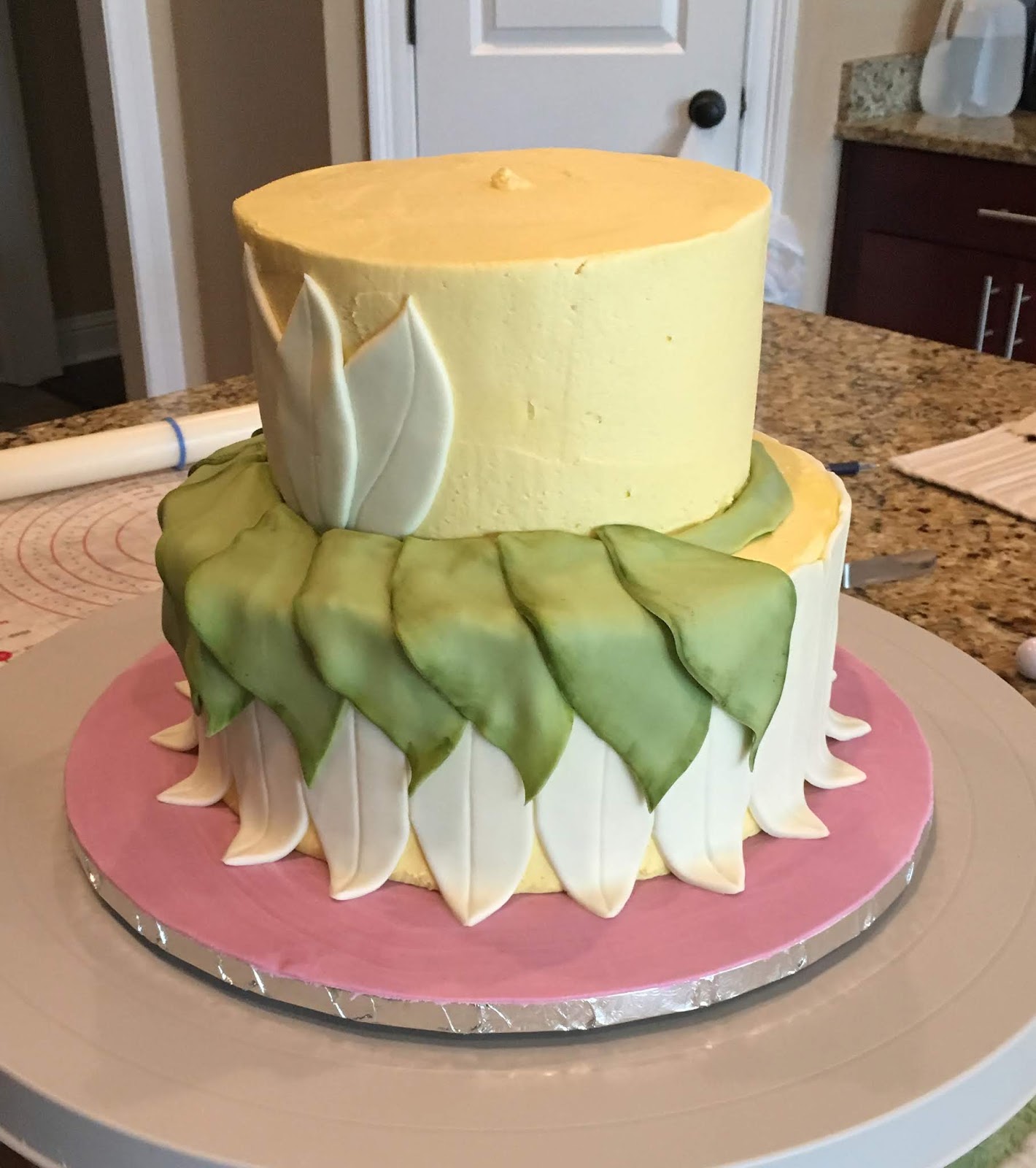 The Bake More: Princess Tiana's Dress - In Cake Form