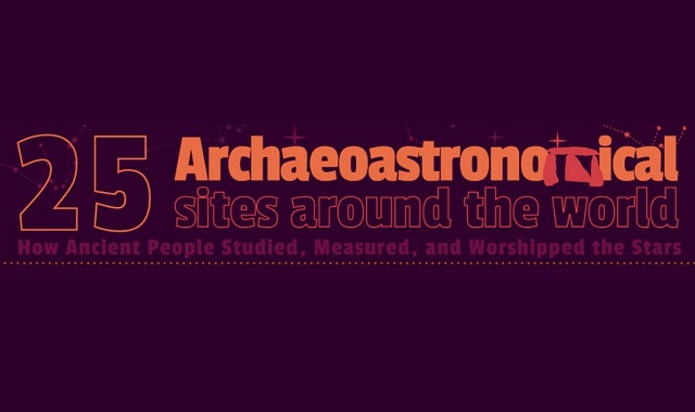 25 Archaeoastronomy Sites Around the World #infographic - Visualistan