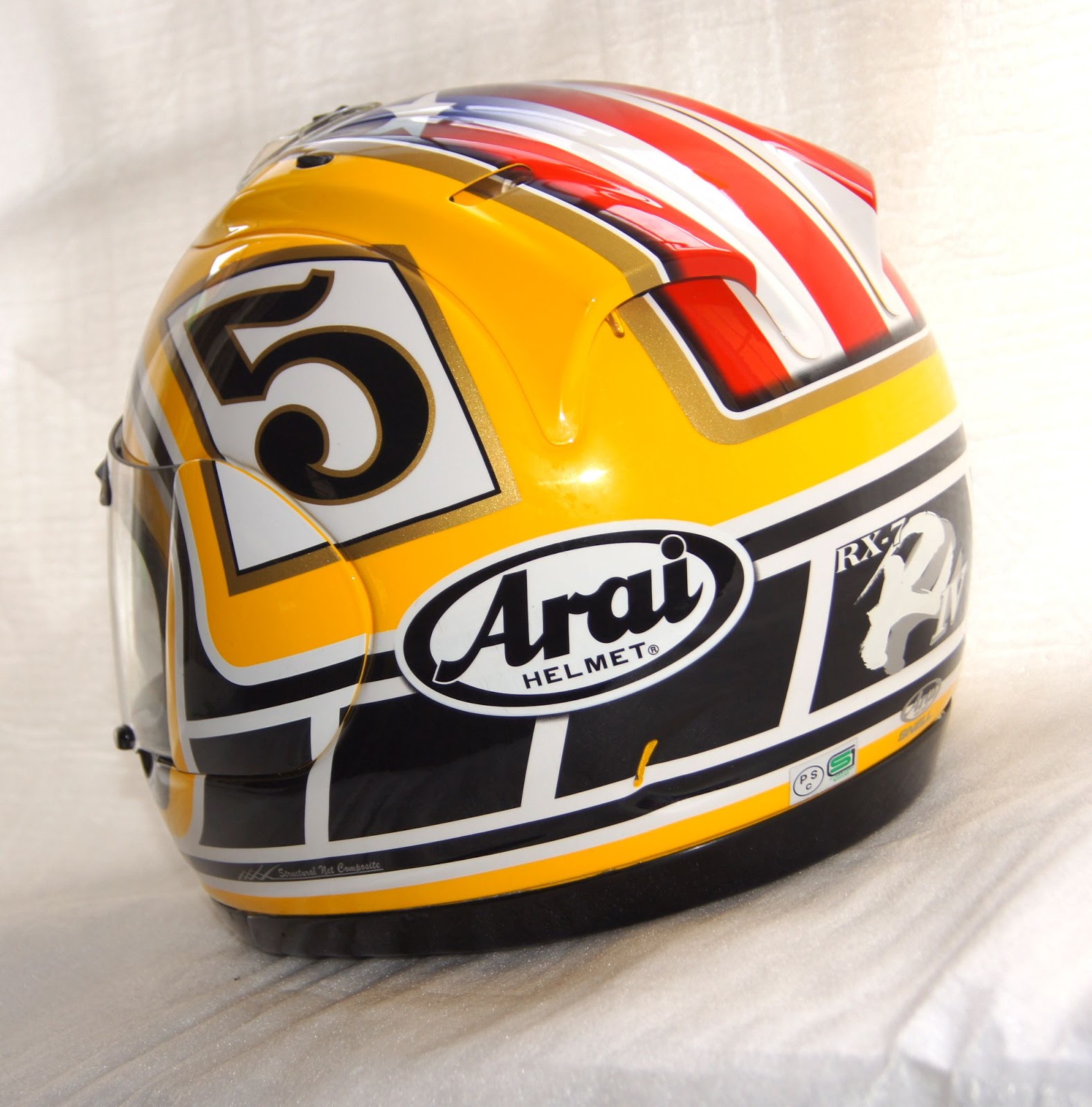 samurai‐bikers: Arai t RX-7 RR4 Corsair Colin Edwards Laguna Seca ...