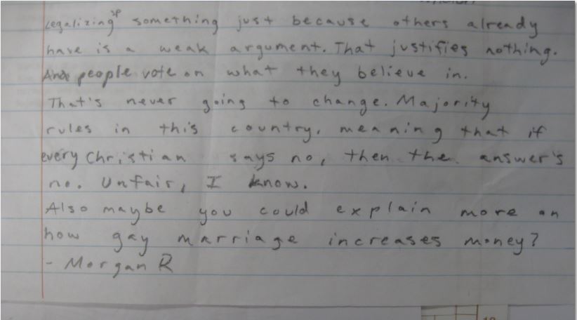 Writing in the Middle