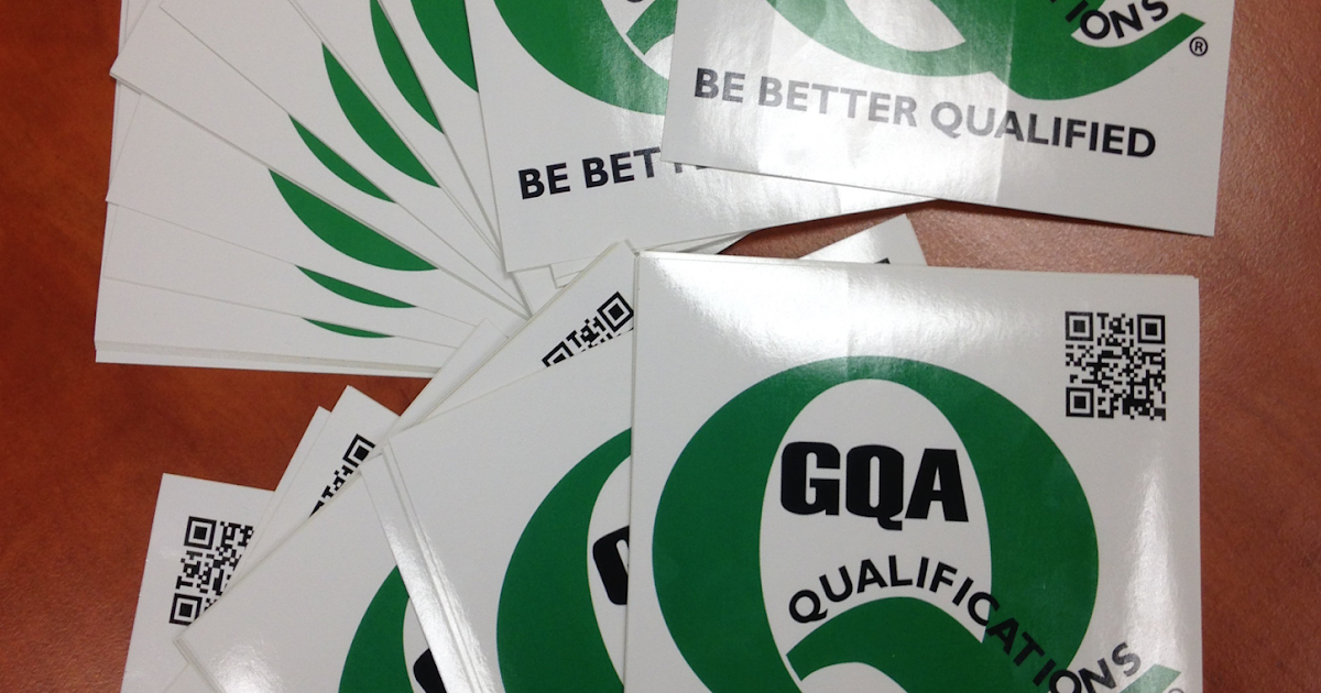 GQA Qualifications: GQA Vehicle Stickers