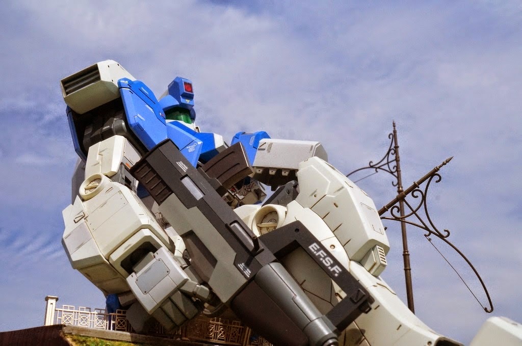 Gundam Family: GM 'Major Accident' Diorama Build