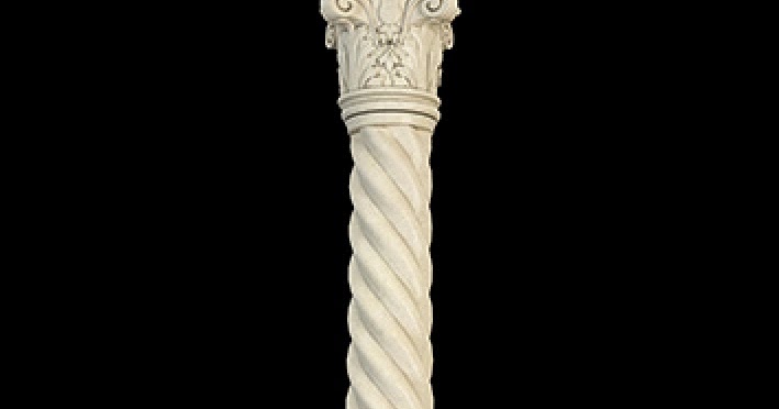 Coloana Model Trunchi Spirala, Capitel Corintic ART C21 | Profile ...