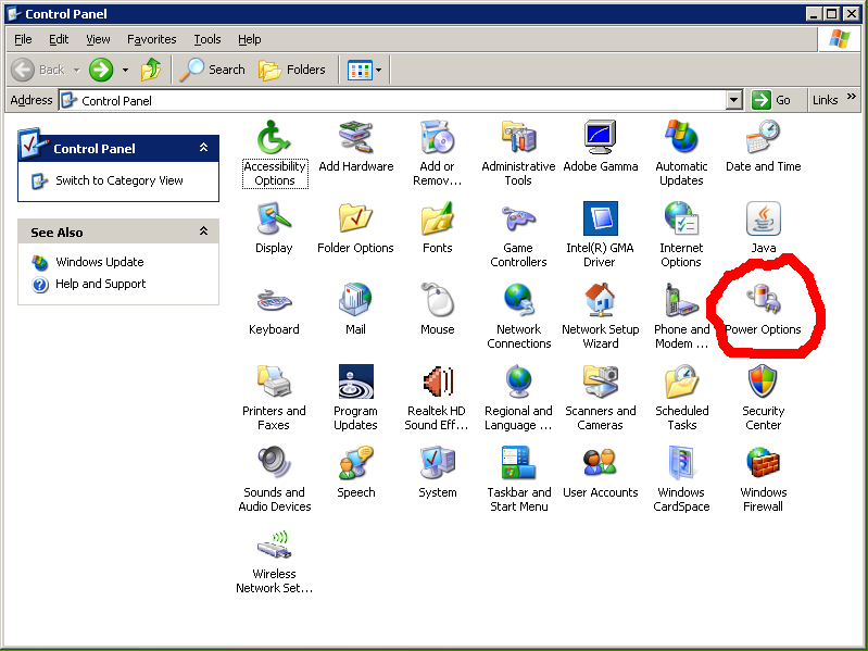How To Hibernate In Windows Xp ~ Tht