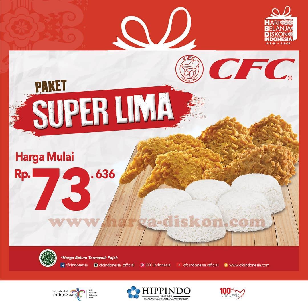 Promo CFC Terbaru Paket Super Lima