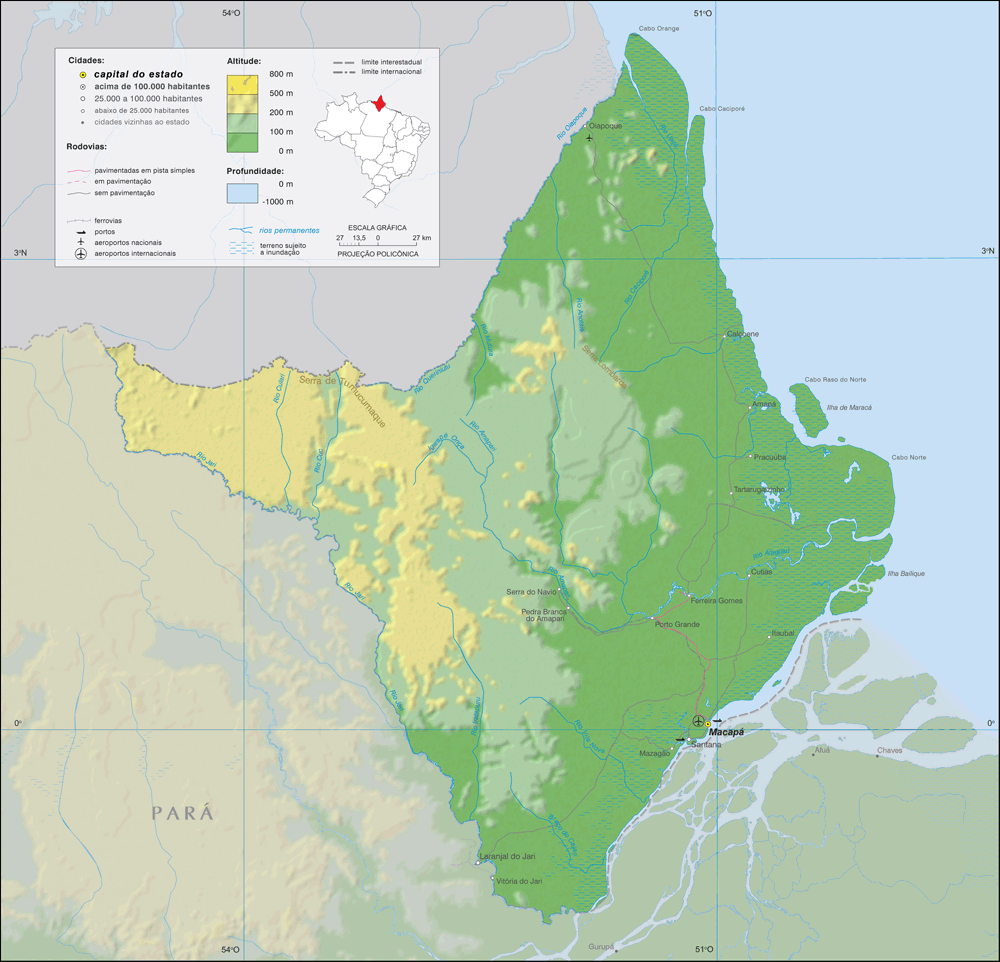 Geografia do Amapá Rodrigo Bandeira: Geografia do Amapá - Para ...