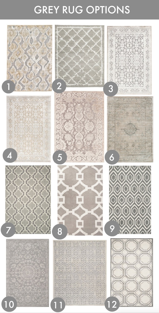 24 Grey Rug Options | Honey We're Home | Bloglovin’