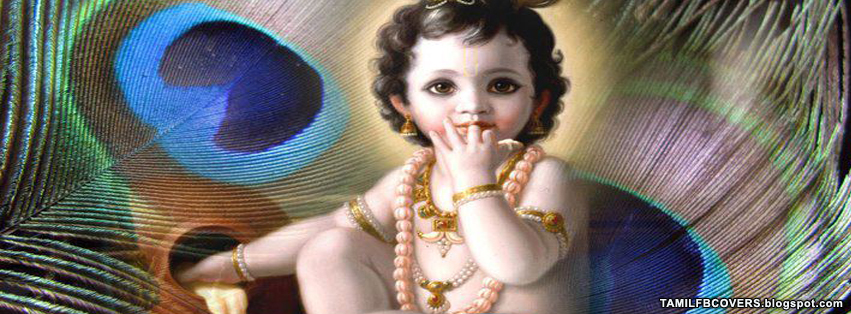 My India FB Covers: Lord Krishna - Devotional FB Cover
