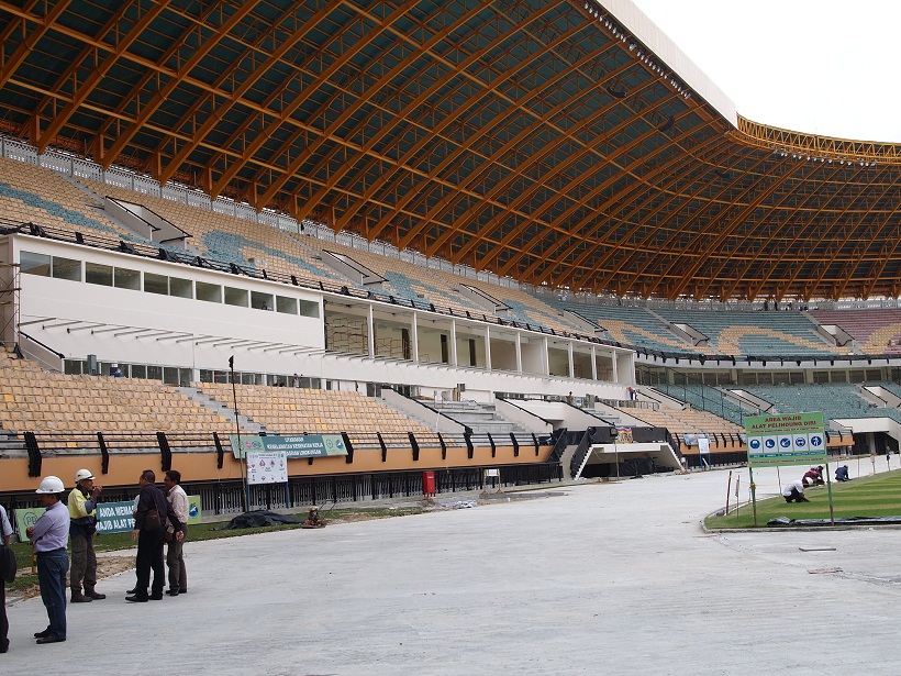 UPDATE MAIN STADIUM UTAMA PON XVIII RIAU TAHUN 2012 | RIAU DAILY PHOTO