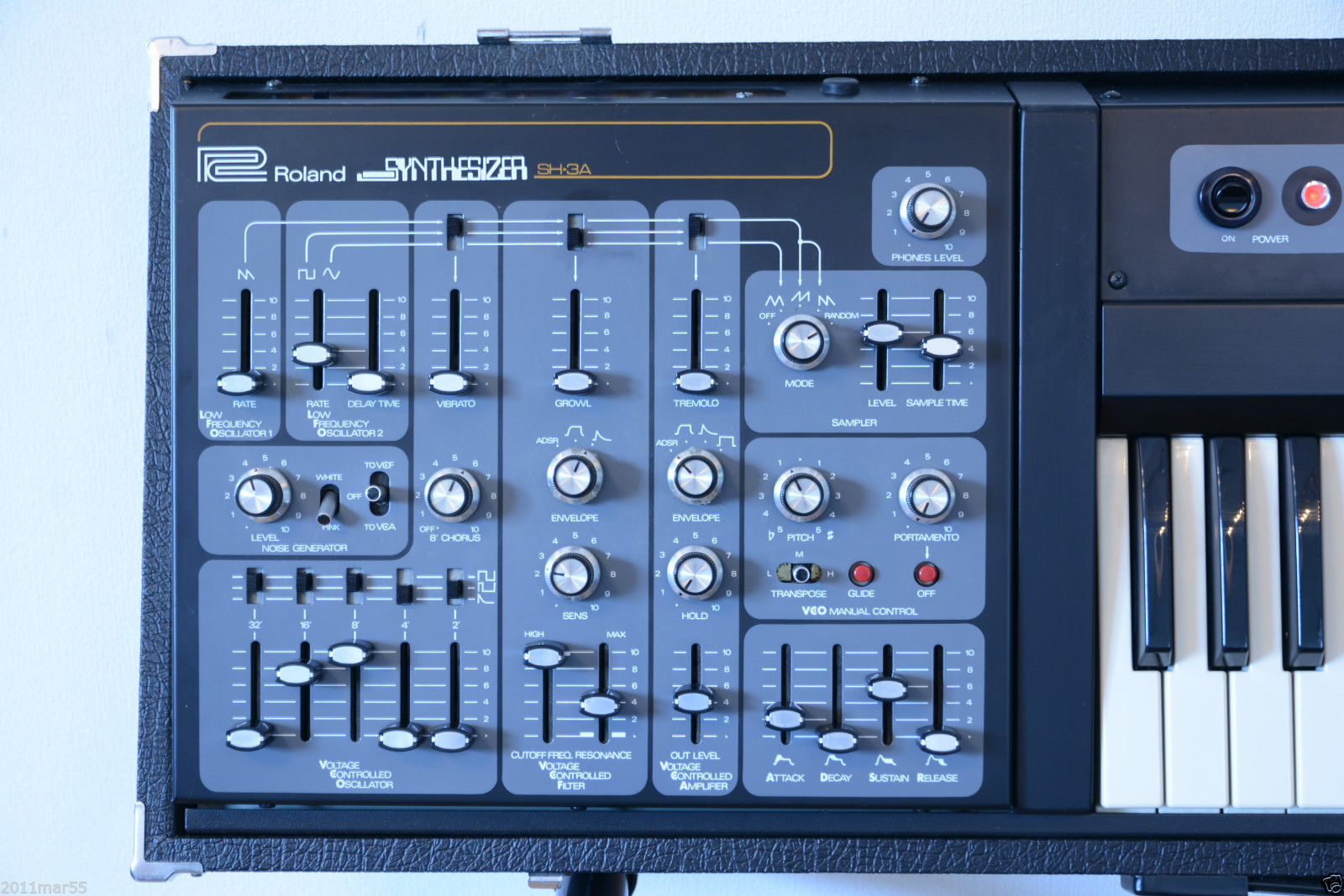 MATRIXSYNTH: ROLAND SH-3A vintage analog synthesizer SN 653961