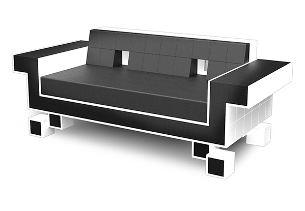 Space Invaders Couch | Blue Ant Studio