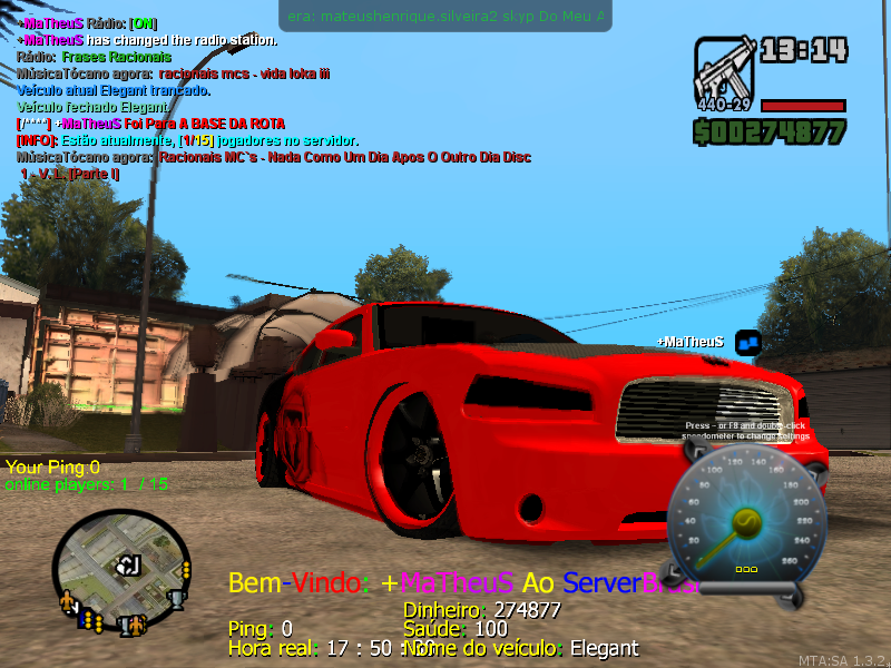 Mods Para Seu Mta Oficial : Dodge Charger