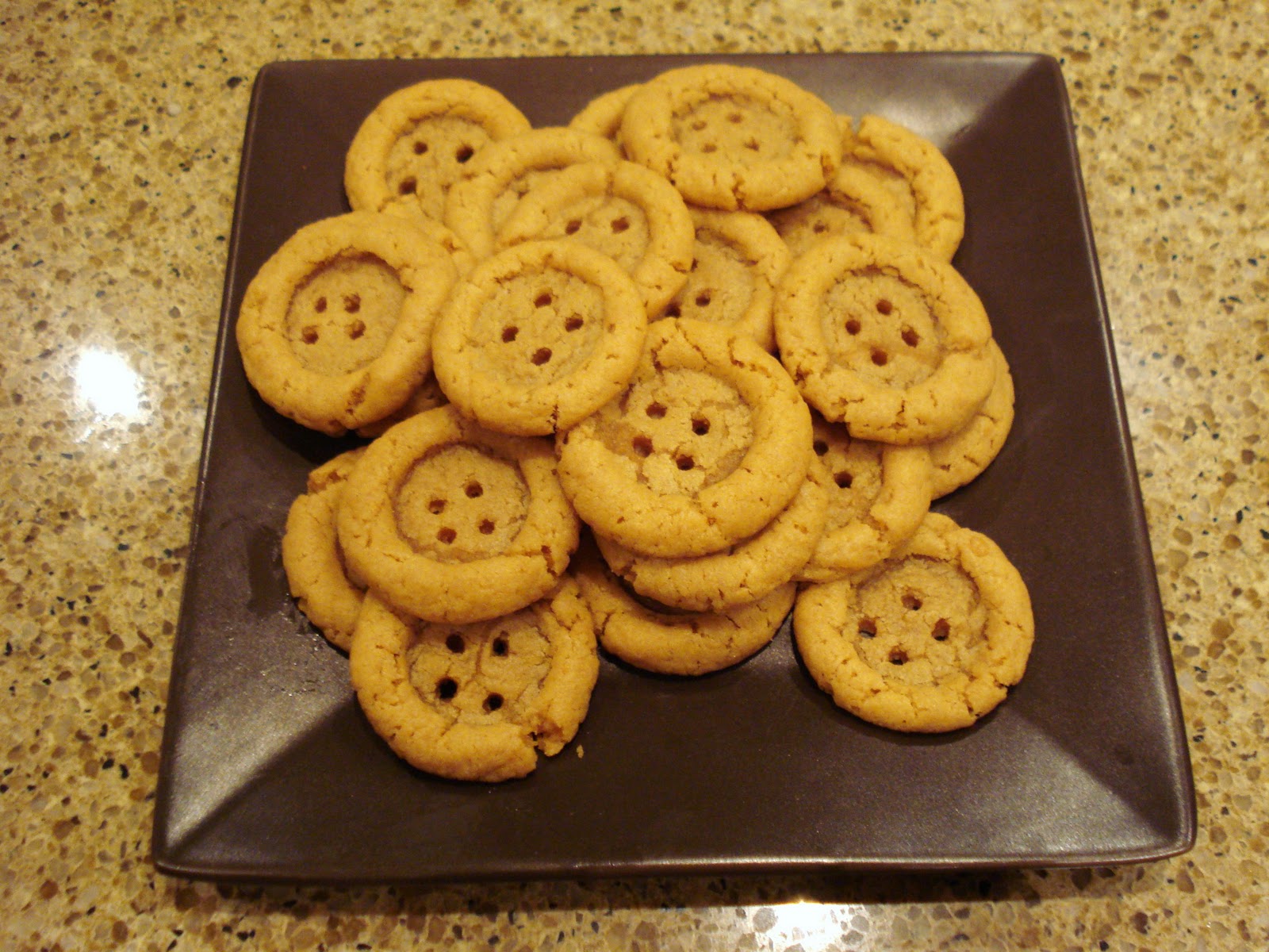 Rachael Ann: Peanut Butter Button Cookies