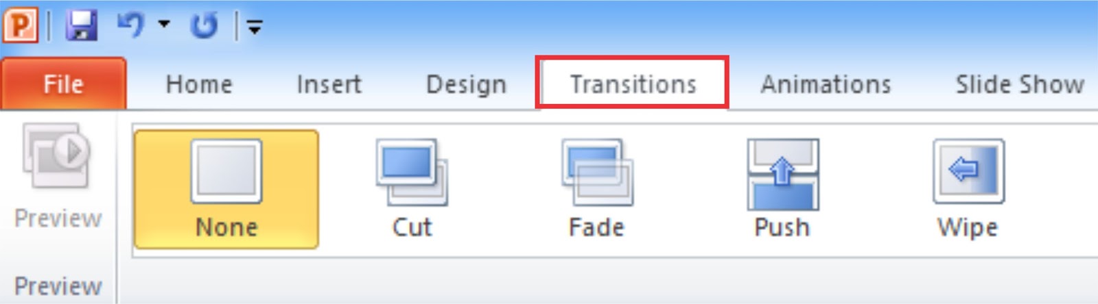 Microsoft Powerpoint : Mengaktifkan menu-menu pada Microsoft Powerpoint ...