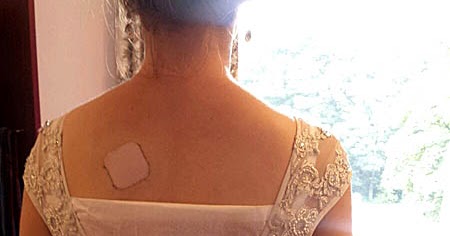 Sew in Love: Wedding Dress Modesty Panel - design and sampling