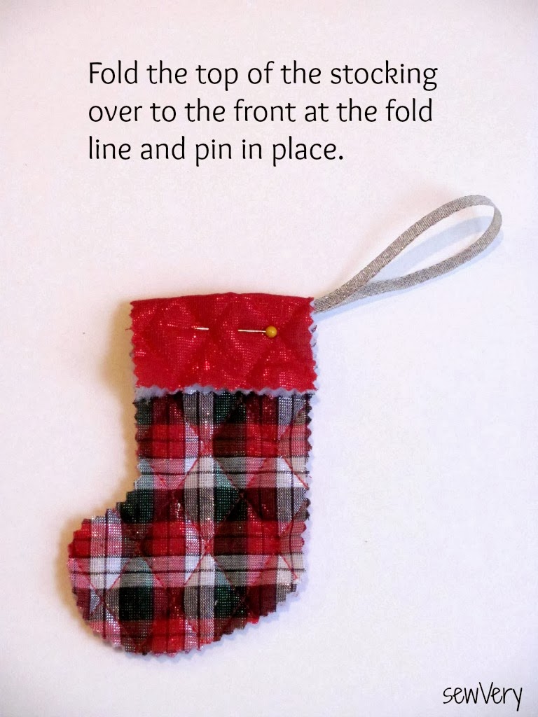 sewVery: A sewVery Simple Stocking Ornament Tutorial