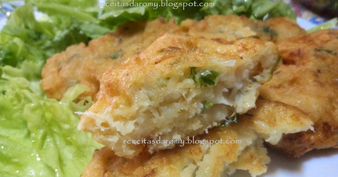 Pataniscas de bacalhau