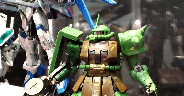 Gunpla Expo 2012 Exclusive: RG 1/144 Zaku II Real Type color ver ...